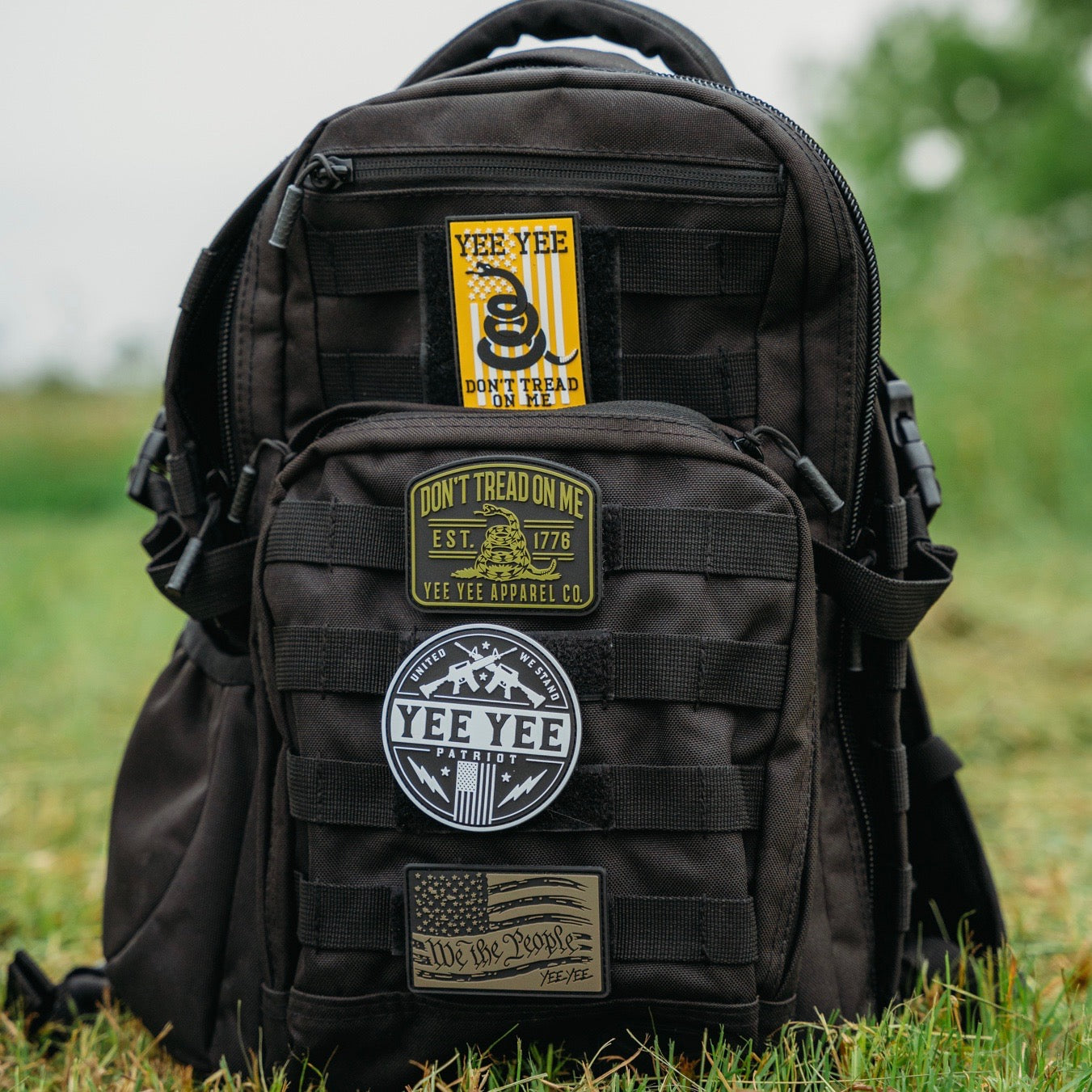 Tactical PVC Patch - 4 Pack – Yee Yee Apparel