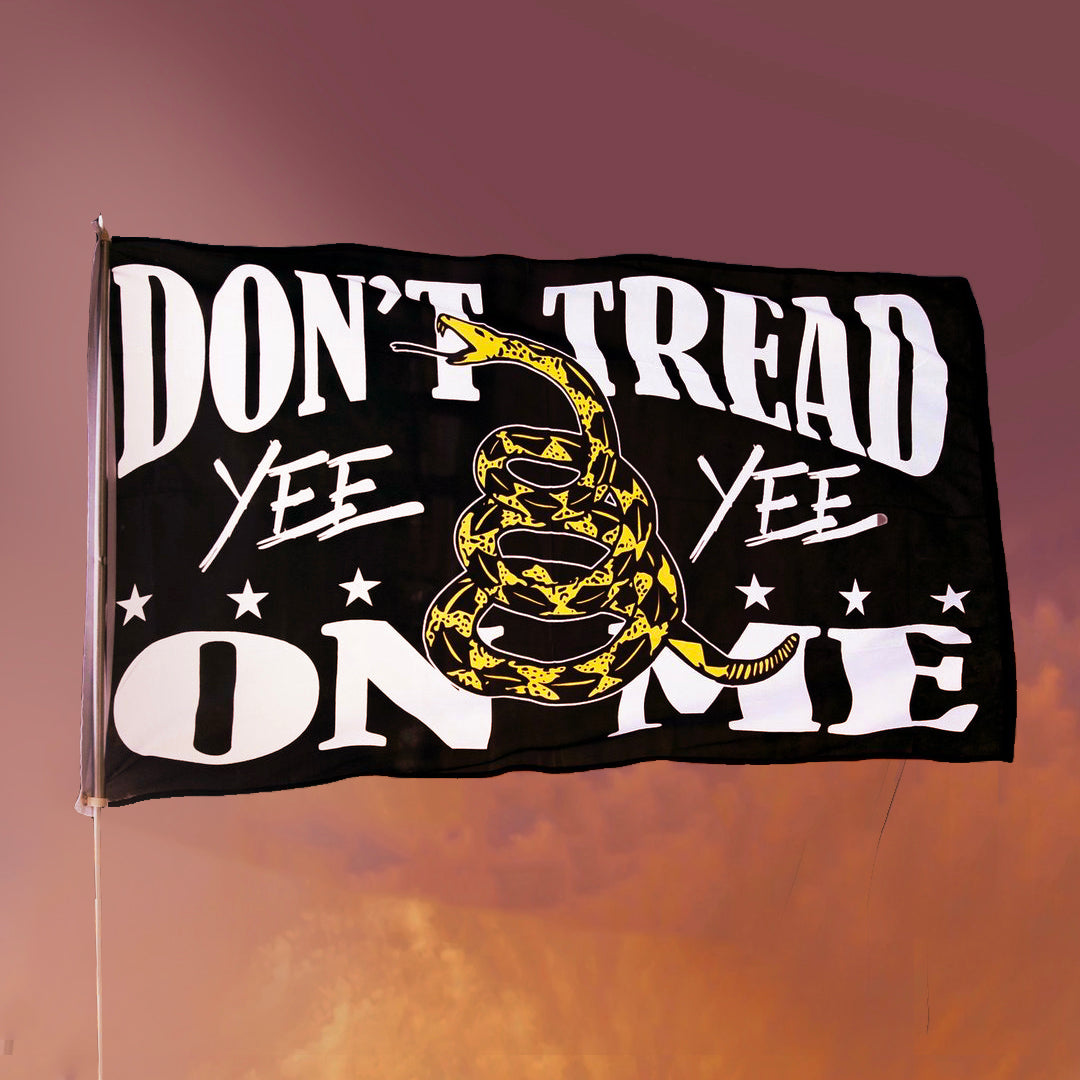 Don't Tread on Me Flag – Yee Yee Apparel